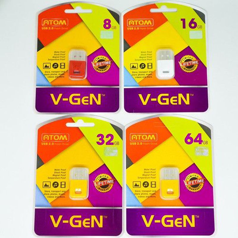 Flashdisk V-Gen 2.0 | 8GB, 16GB, 32GB, 64GB - 32GB