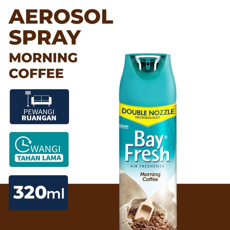 Bayfresh Aerosol Spray Kaleng 320mL - Strawberry