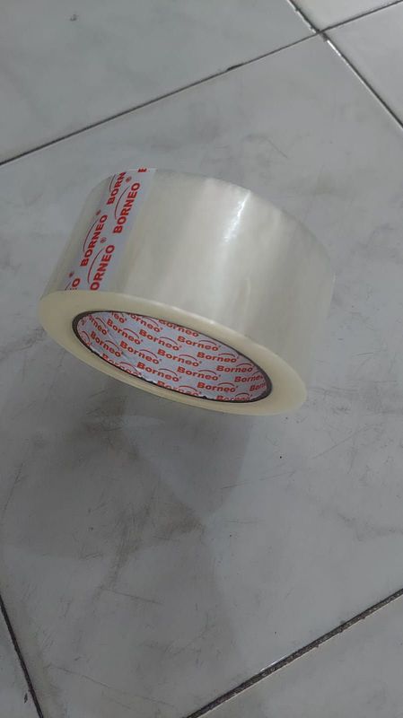 Lakban Bening / Isolasi Bening Besar.