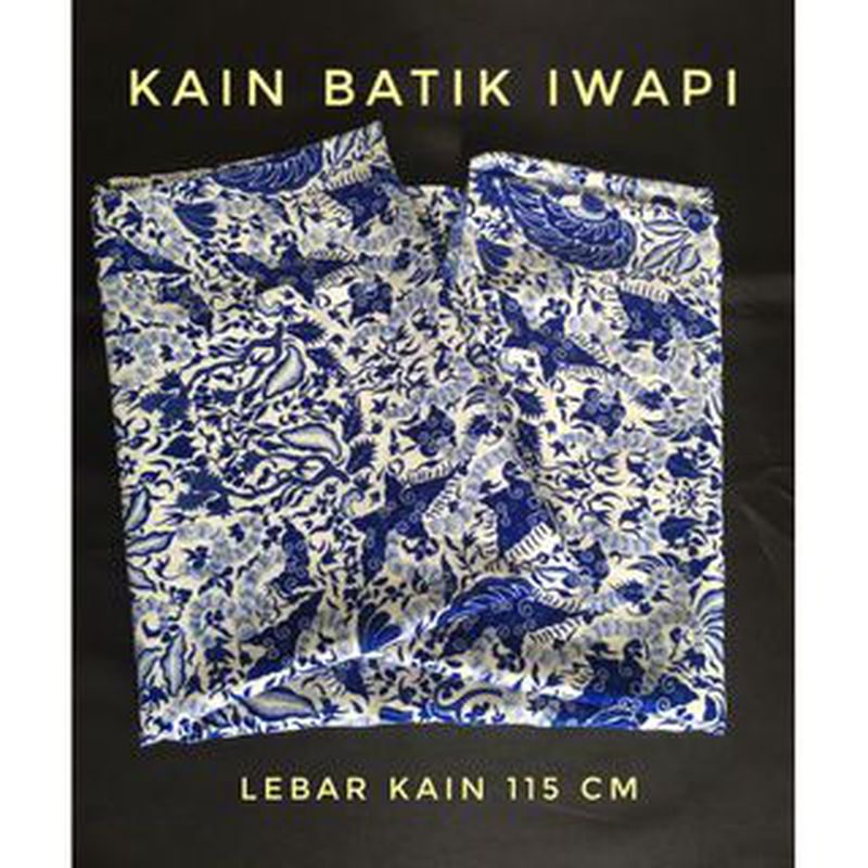 Kain Batik IWAPI Termurah Bahan Seragam IWAPI - 1/2 Meter