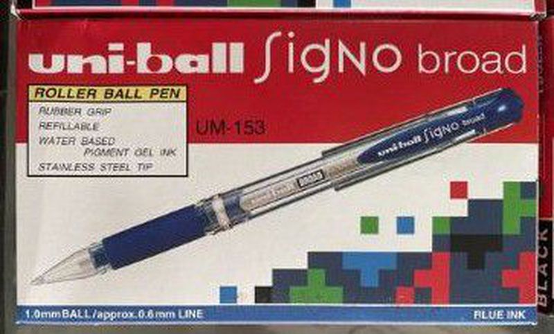 Pena Ballpoint Uniball Signo - Biru