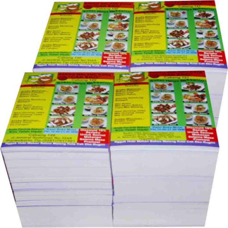 Cetak Brosur A4 1 Pack