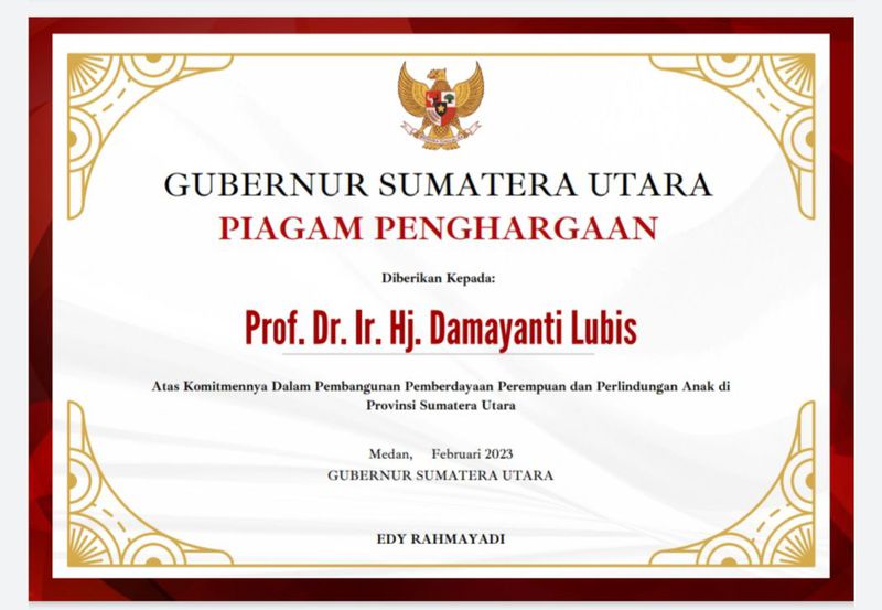 Cetak Piagam Penghargaan