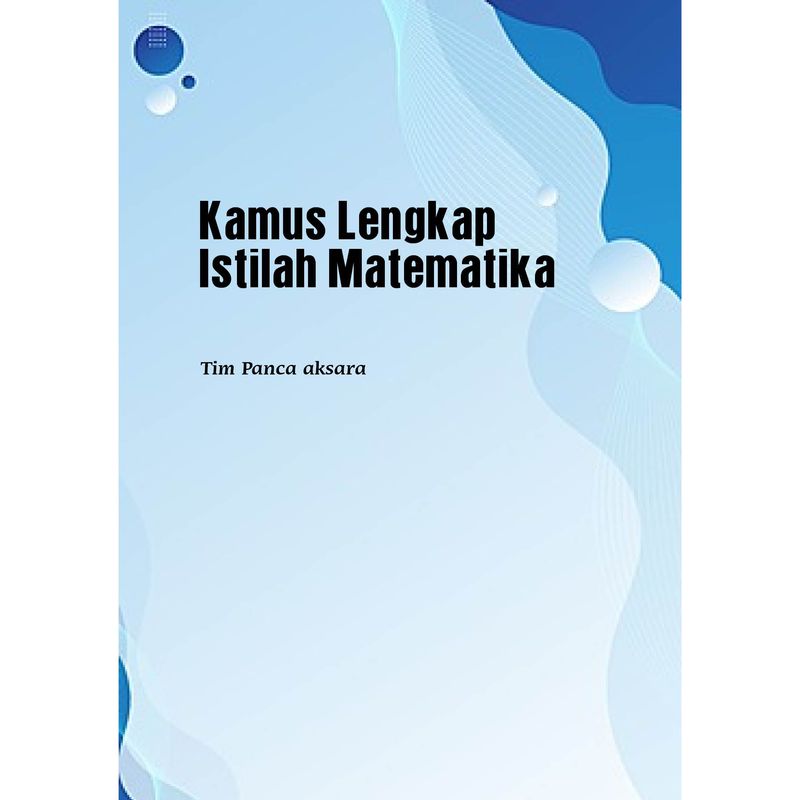 Kamus Lengkap Istilah Matematika