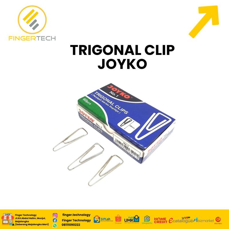 Trigonal clip