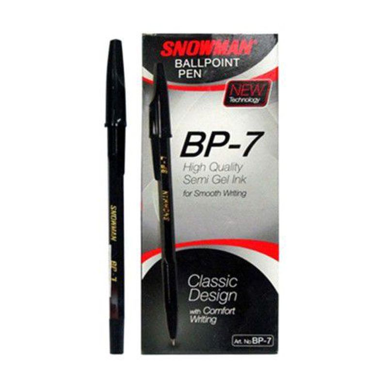 PULPEN / BALLPOINT / PEN SNOWMAN 0.7mm BP 7