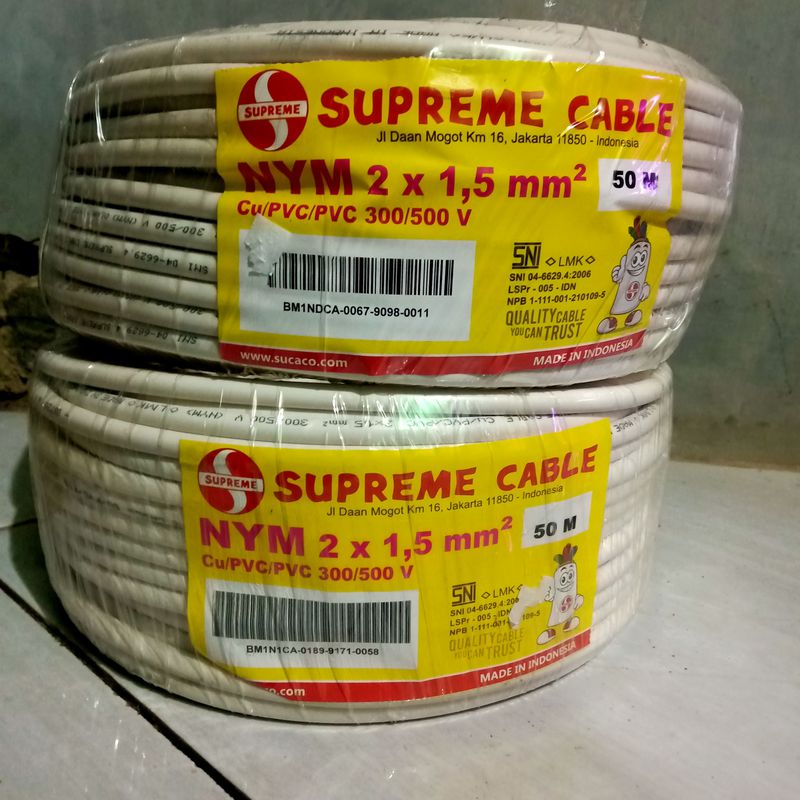SUPREME CABLE 2x1,5 mm2