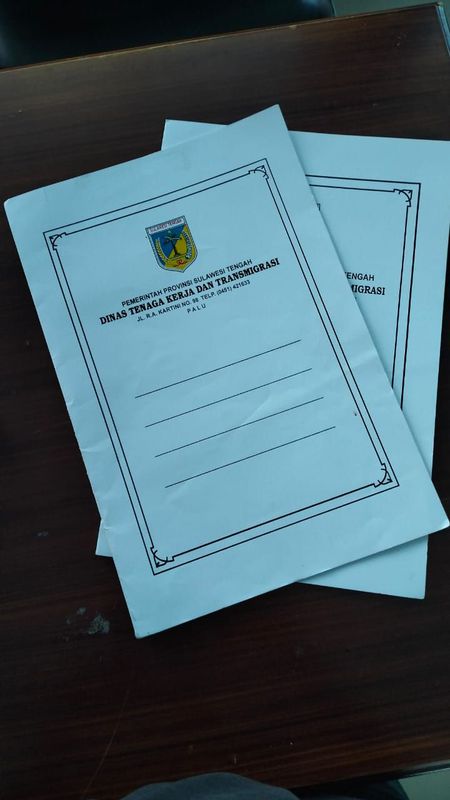 Cetak Map Folio Berlogo