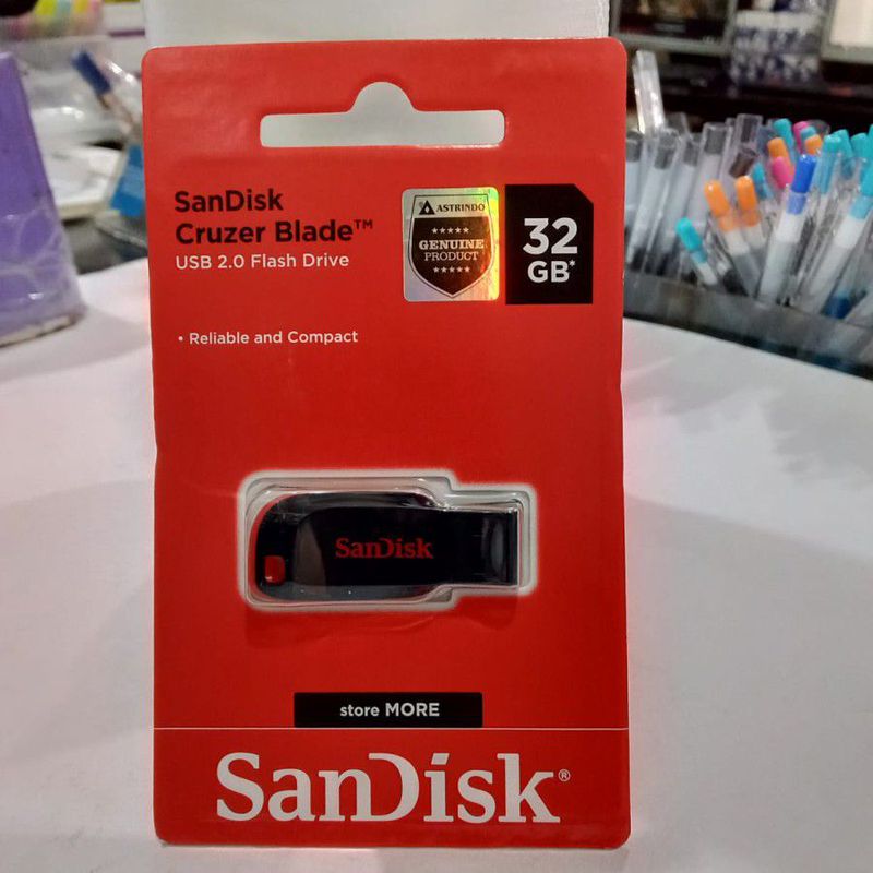 Flashdisk Sandisk Cruzer Blade 32gb