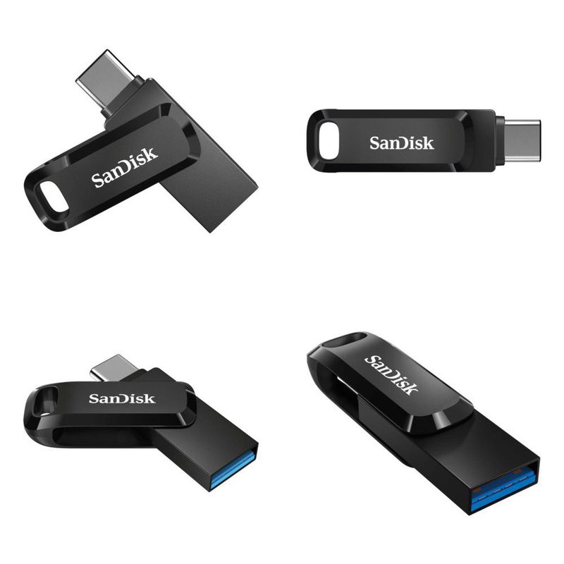 Flashdisk Sandisk Dual Drive Go USB Type C 128GB - SDDDC3