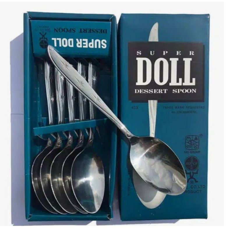 sendok makan super doll