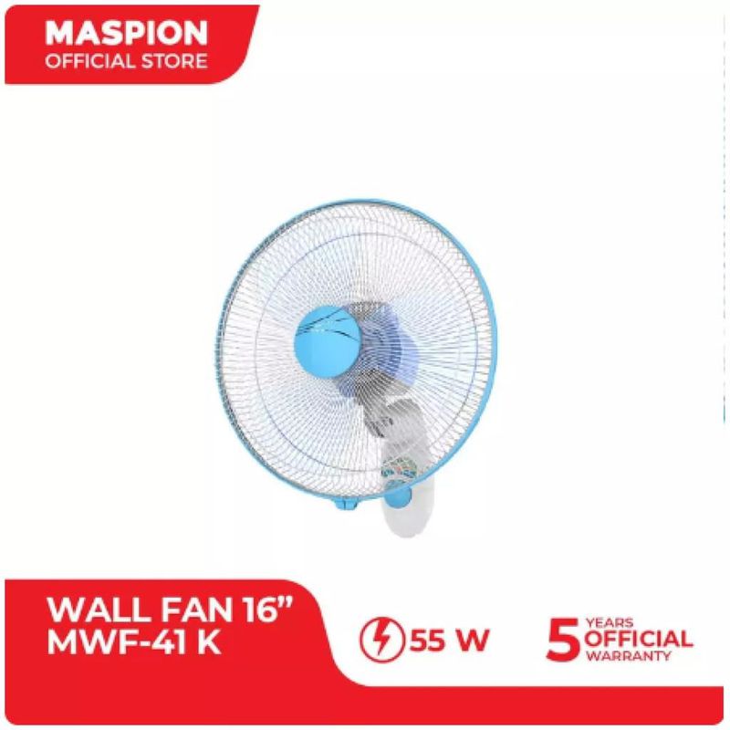 MASPION WALL FAN MWF-41K KIPAS ANGIN DINDING 16 INCH
