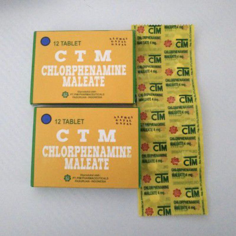 Obat CTM Gatal dan Alergi (per Strip)