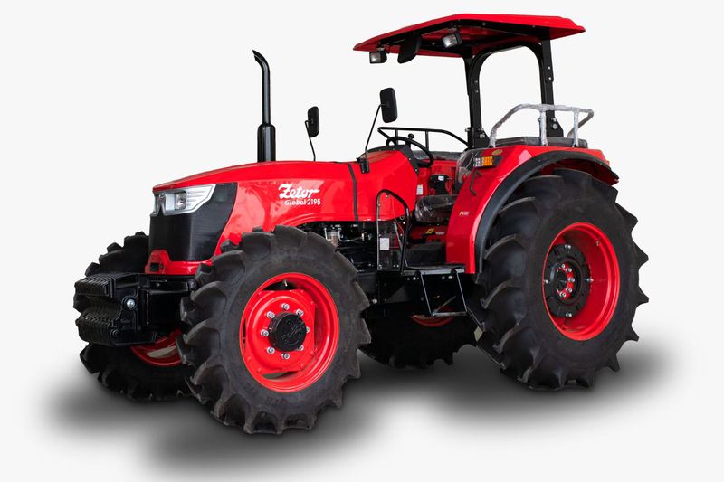 ZETOR Global 2195 TA95 Traktor Roda 4 + Rotari & Disc Plought