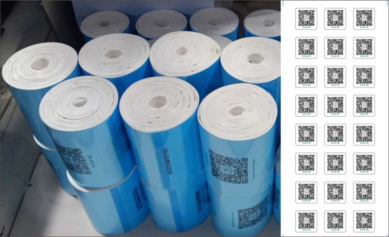 sticker barcode vinyl