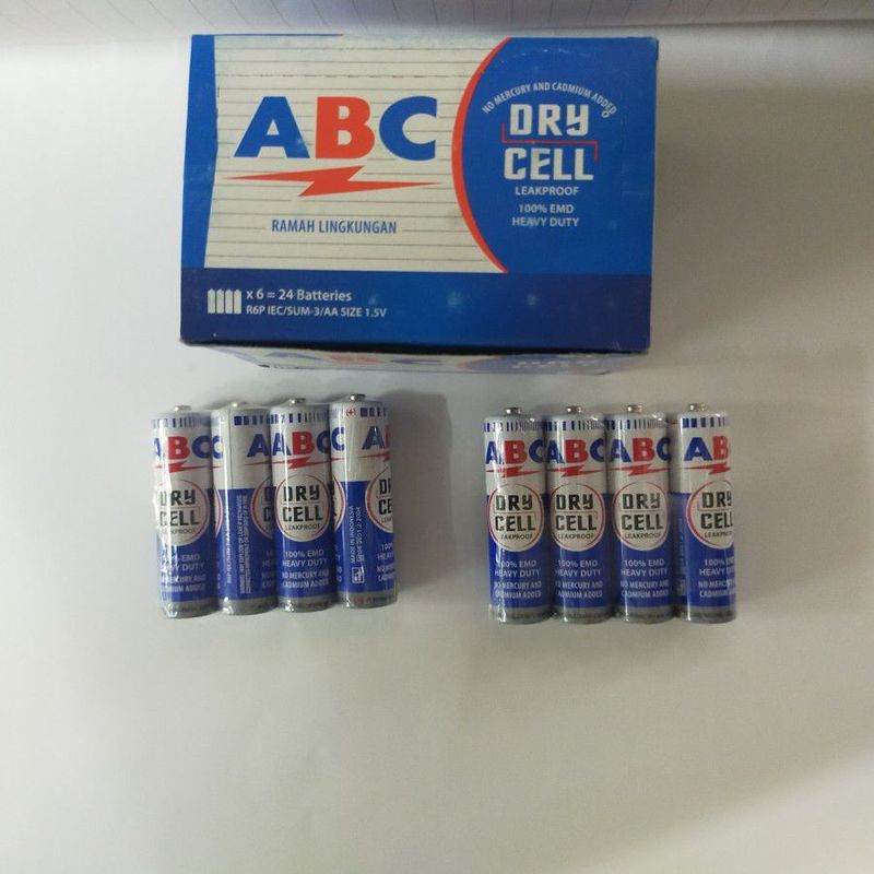 Baterai kecil ABC