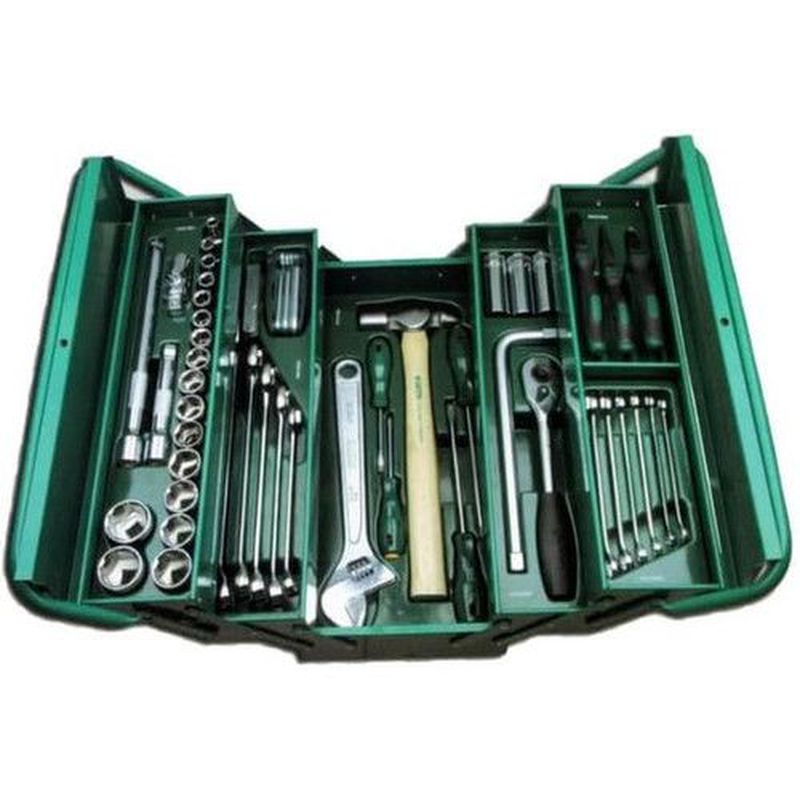 SATA TOOL KIT SET 70PC. 12 POINT METRIC CANTILEVER SET 95104A-70