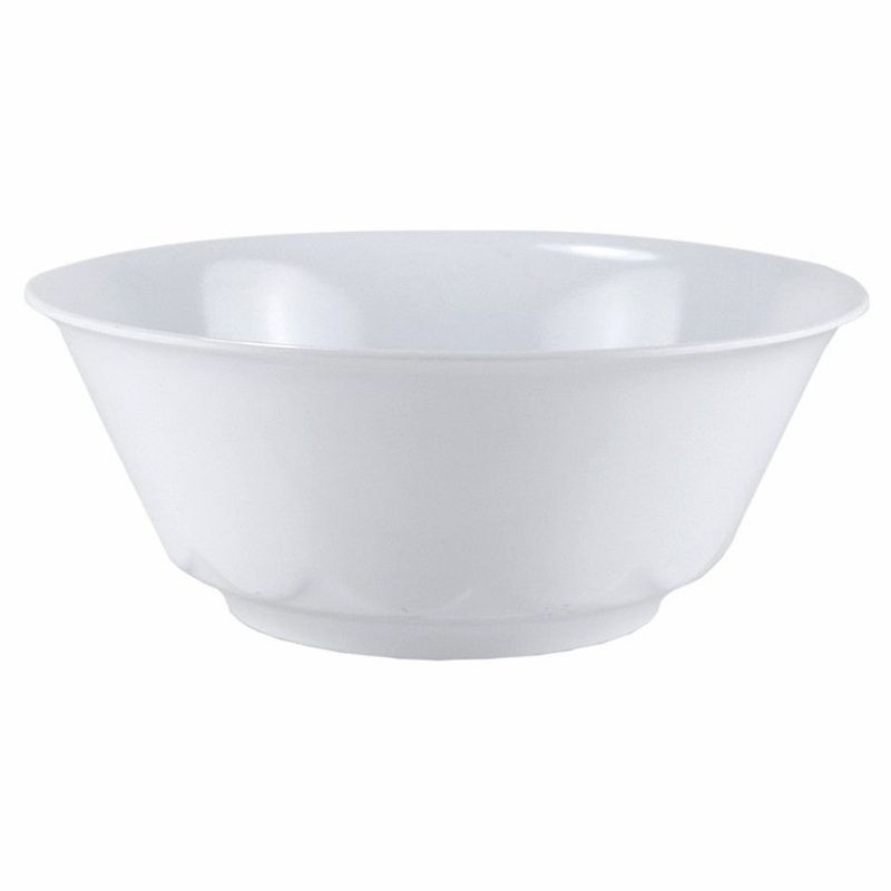 Mangkok Melamin Dragon 8" Mangkok Besar Jumbo Mangkok Putih Ramen Mie