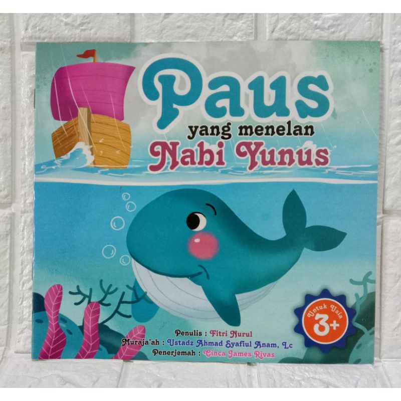 PAUS YANG MENELAN NABI YUNUS USIA 3+