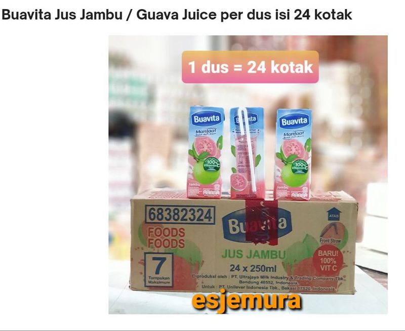 BUAVITA jus jambu