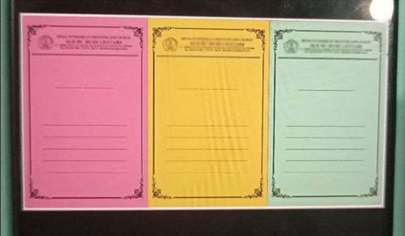 Stopmap Kertas Berkop (Sablon Warna)