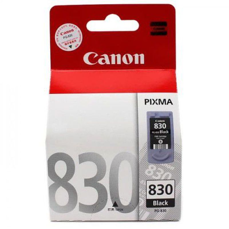 tinta printer canon black ink catridge pg830