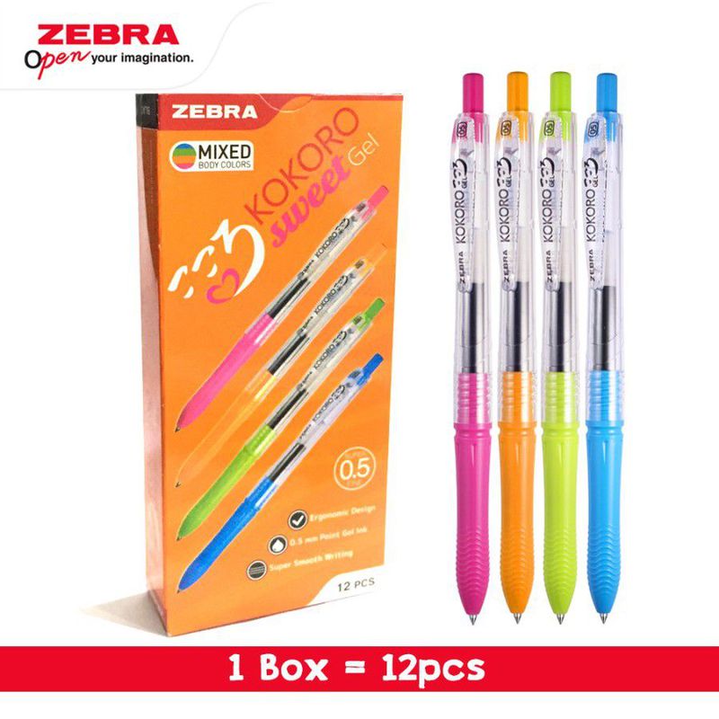 Ballpoint Zebra Gelpen Kokoro