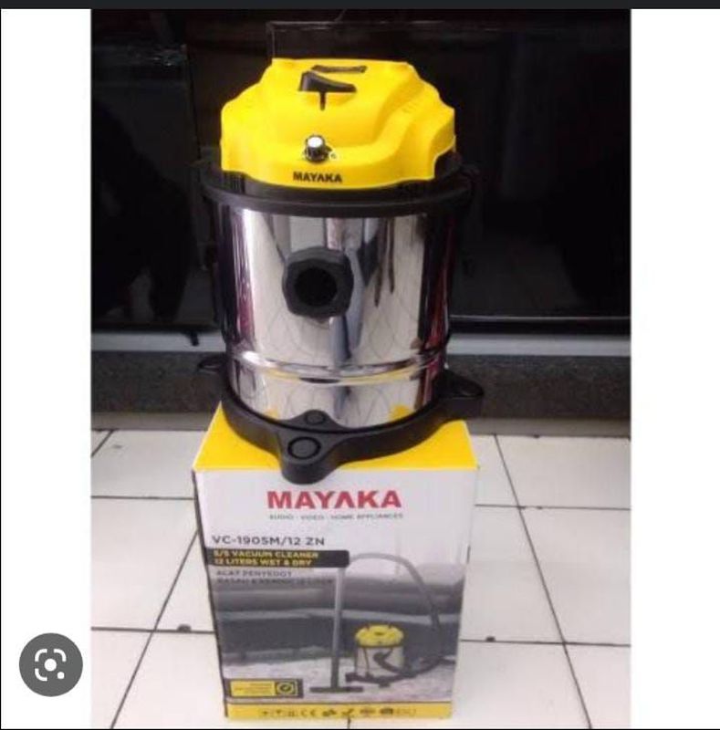 Vacuum Cleaner Mayaka 12 Liter Basah dan Kering (Seri VC1905M)