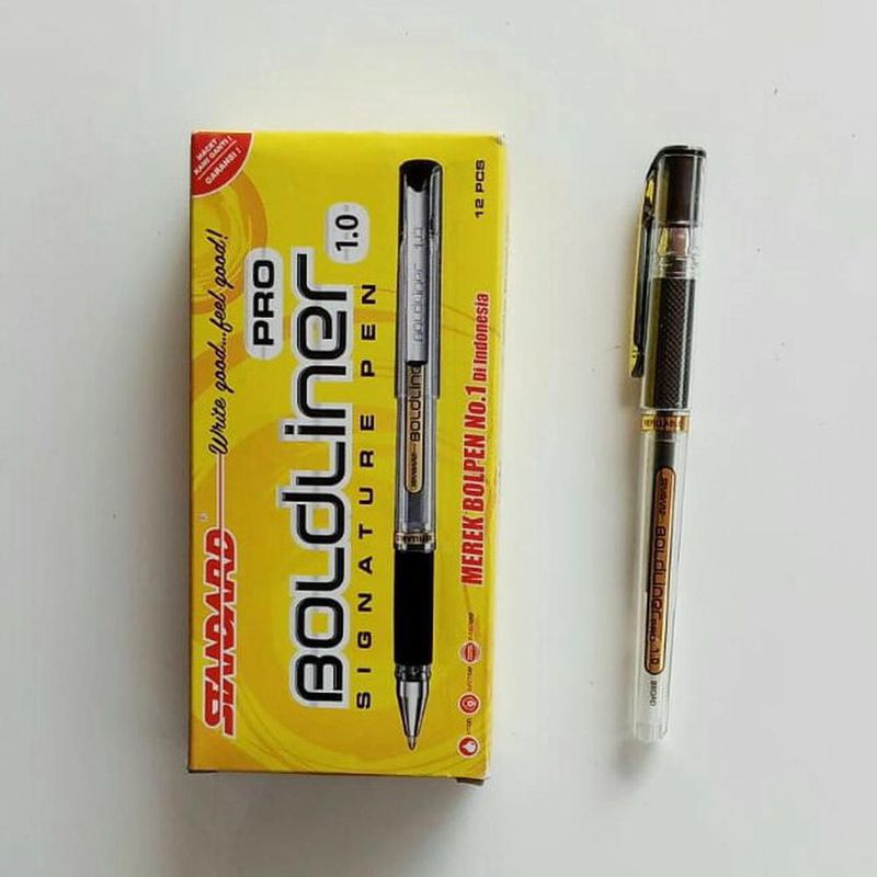 Ballpoint Standard Boldliner Biasa