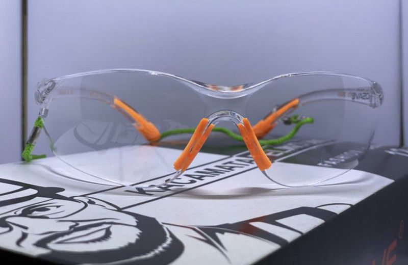 KACAMATA PELINDUNG KESELAMATAN KERJA FASHION CLEAR DAN MIROR GOSAVE - Clear