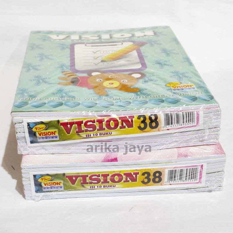 Buku Tulis Vision 38 Lembar Buku Sekolah Buku Catatan