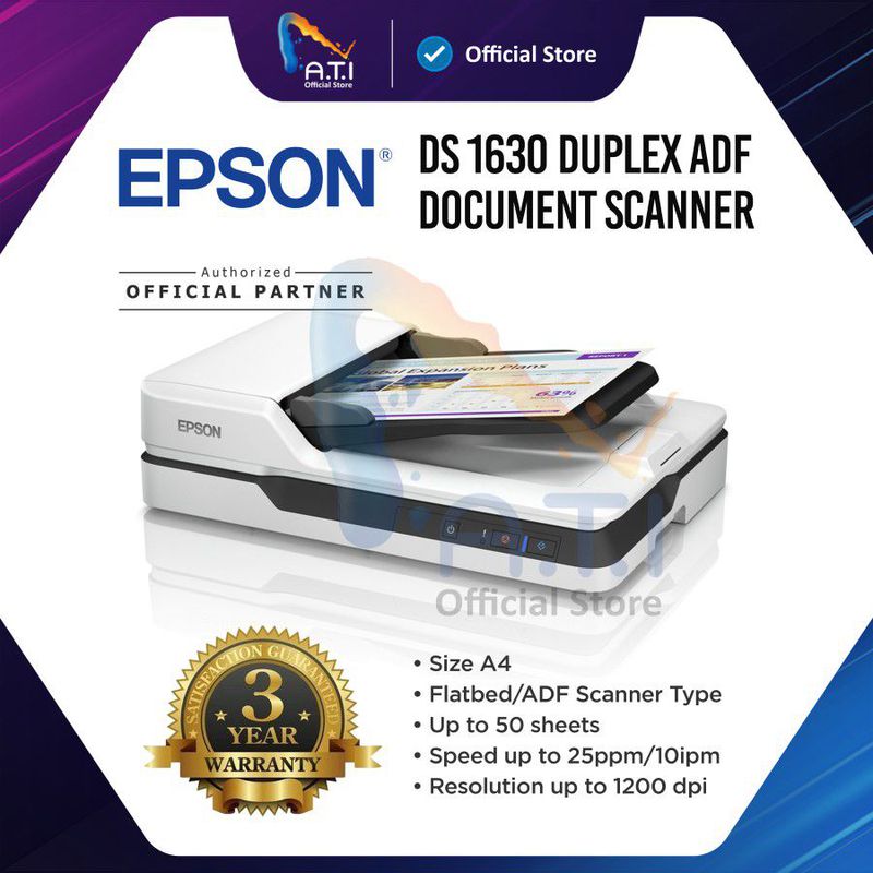 Scanner Epson Workforce DS-1630
