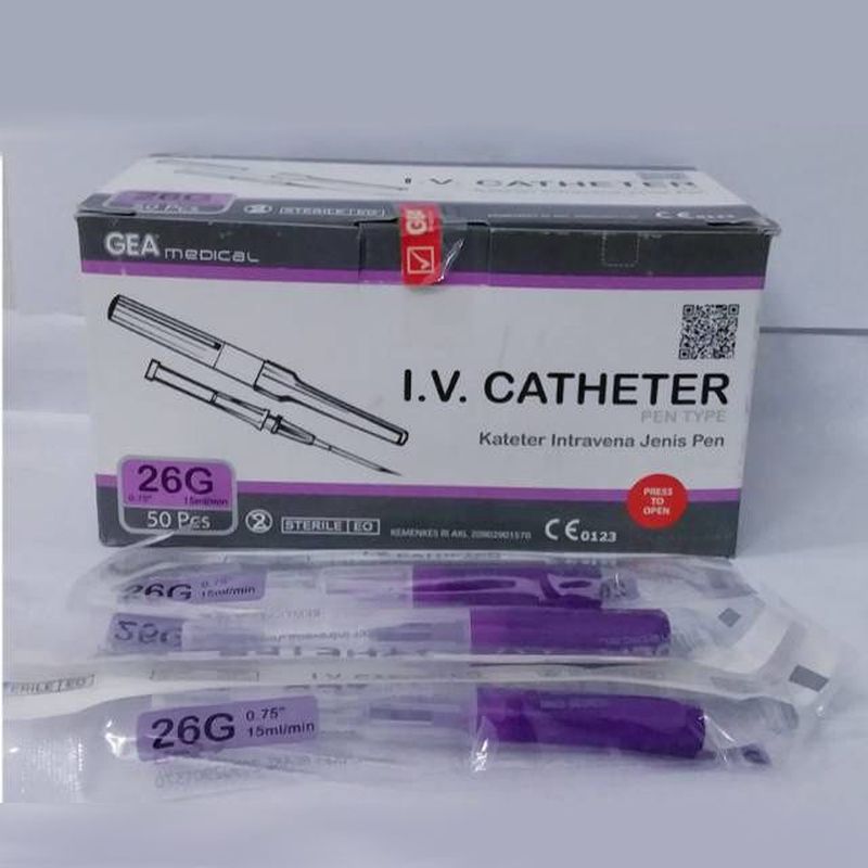 IV Ctaheter no 26 G GEA