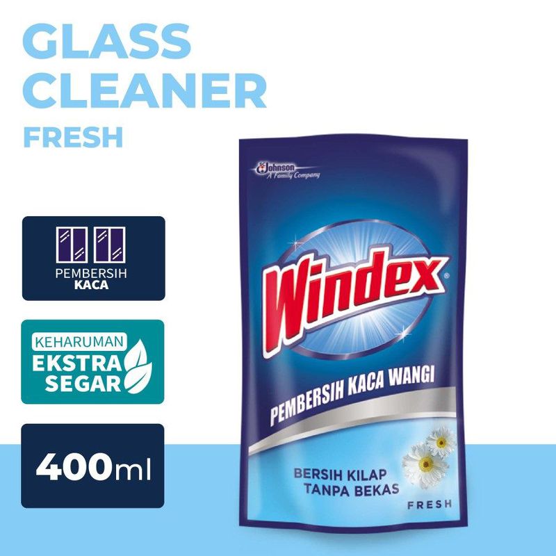 Windex Liquid Pembersih Kaca - Galon 4 Liter