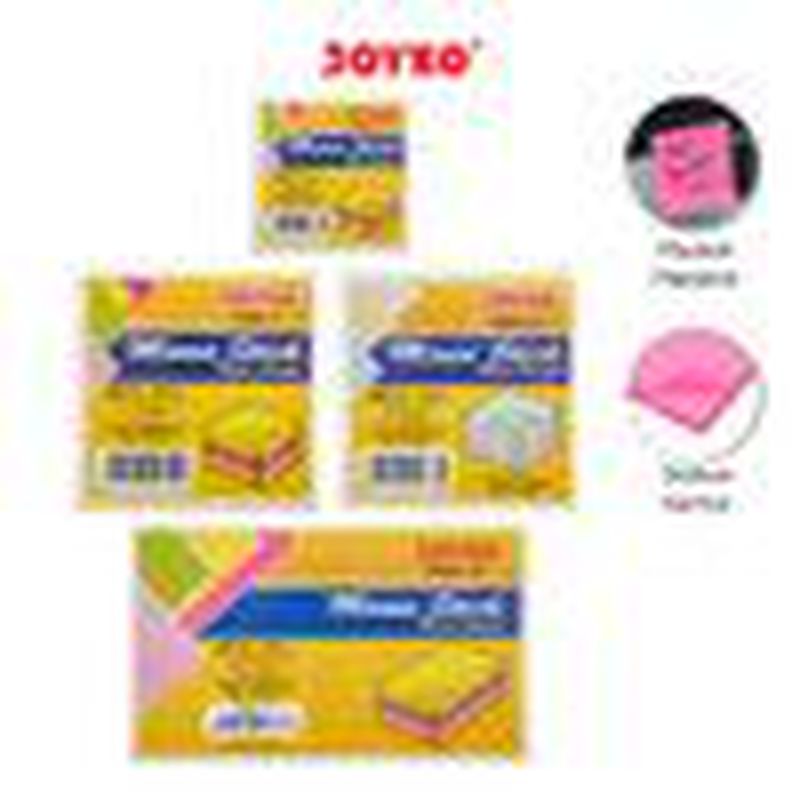Memo Stick Kertas Memo Tempel Sticky Note Joyko MMS-1 ~15 5 Warna ...