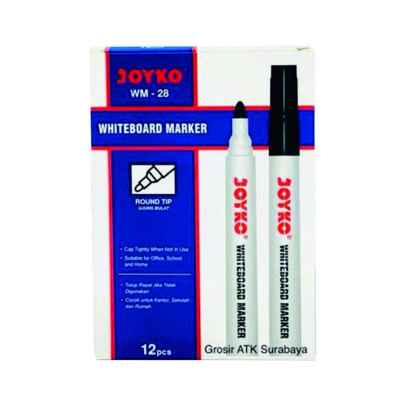 Marker Joyko Whiteboard Hitam