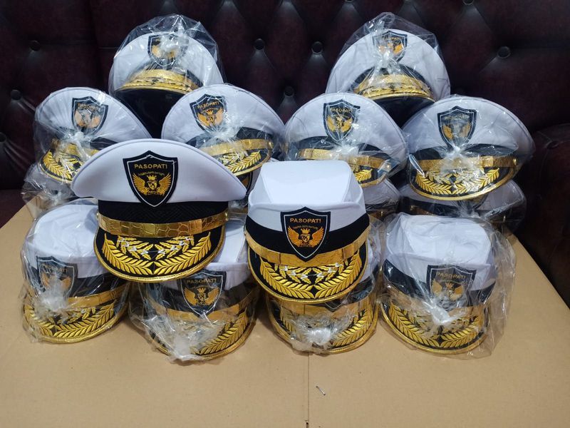 Topi PET untuk LKBB / Drumband Custom