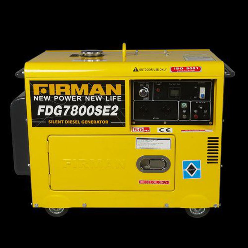 Genset Solar Silent Firman FDG 7800 SE2