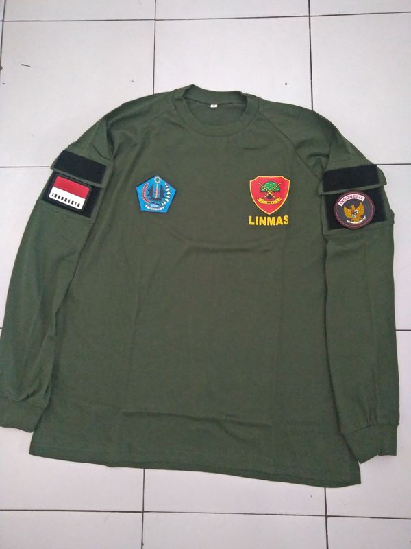 Kaos Linmas / Kaos Custom Model TACTICAL