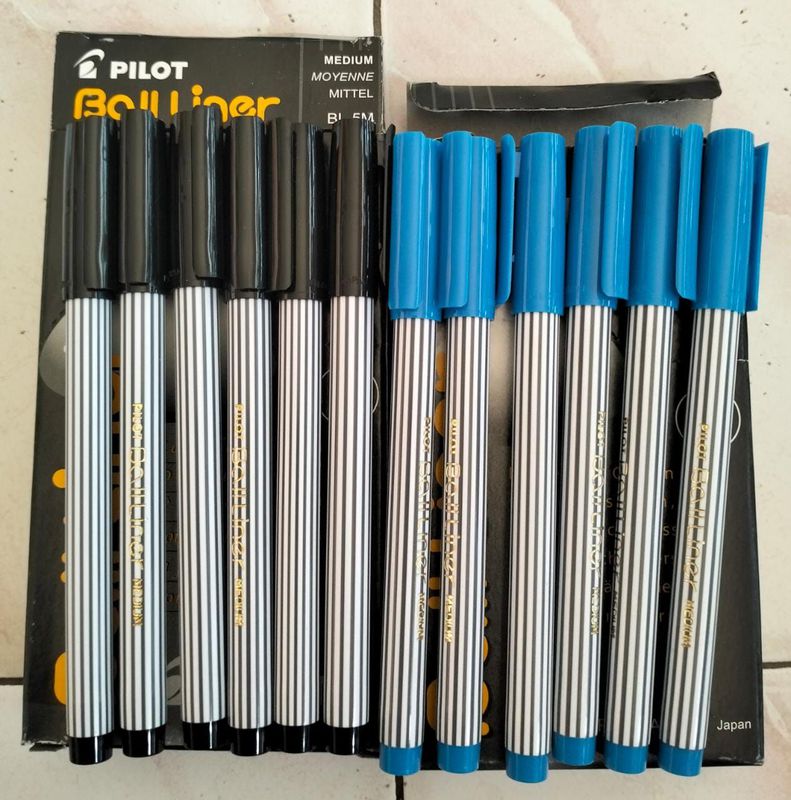 Ballpoint Pilot Balliner - Hitam