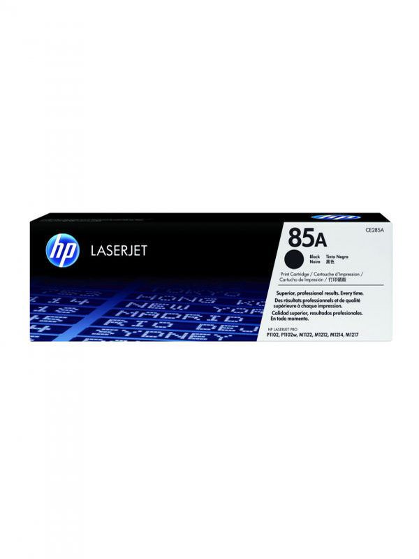 HP 85A Black Original LaserJet Toner Cartridge (CE285A)