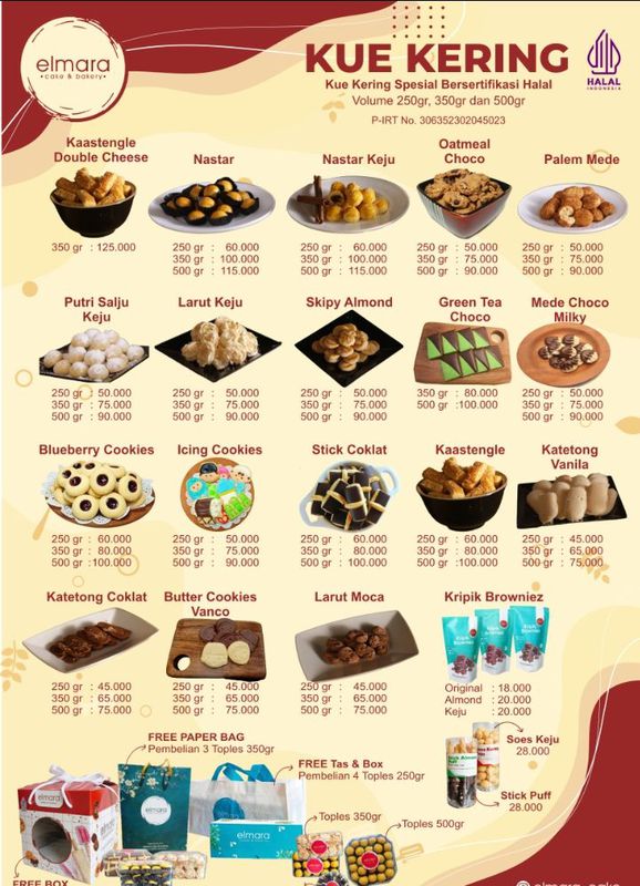 kue kering elmara - 150gr