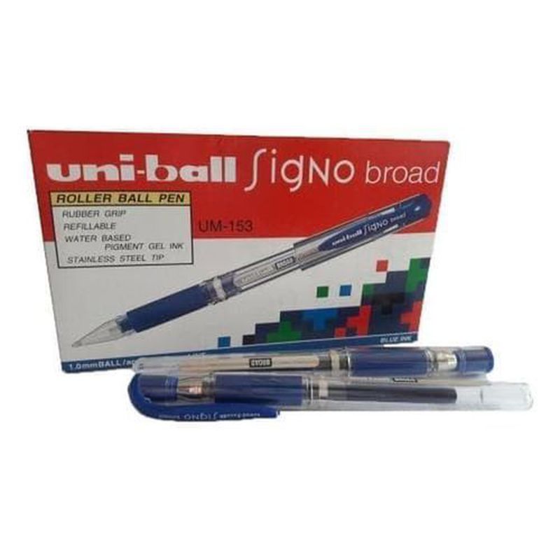 Pulpen Uniball Signo Broad - Biru