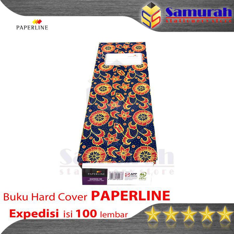 Buku Hard Cover Paperline Expedisi isi 100 lembar