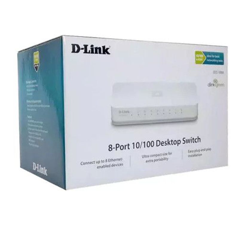 Switch Hub 8 Port 10/100/1000 Mbps