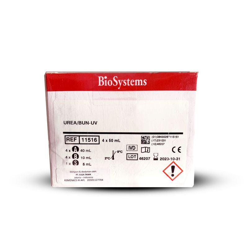 Reagen Kimia Biosystems Urea/BUN UV 4x50 ml