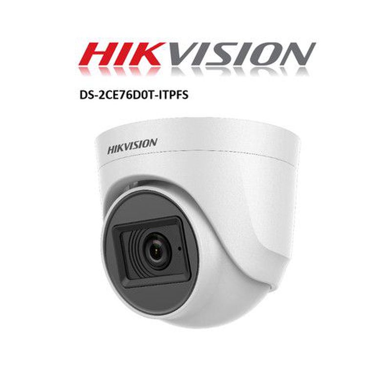 kamera CCTV indoor Hikvision DS-2CE70DF0T-PF 2MP COLORVU Indoor Fixed ...