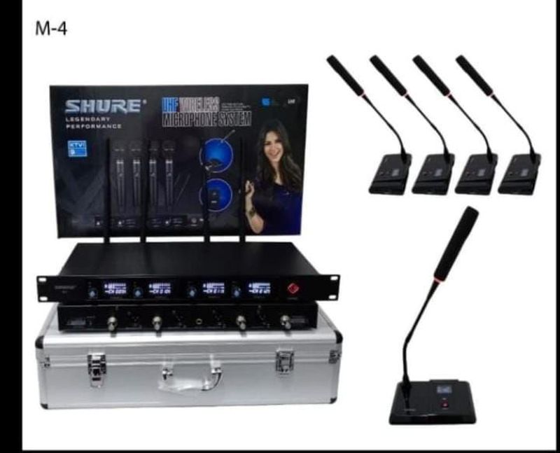 Microphone Wareless merk Shure M4