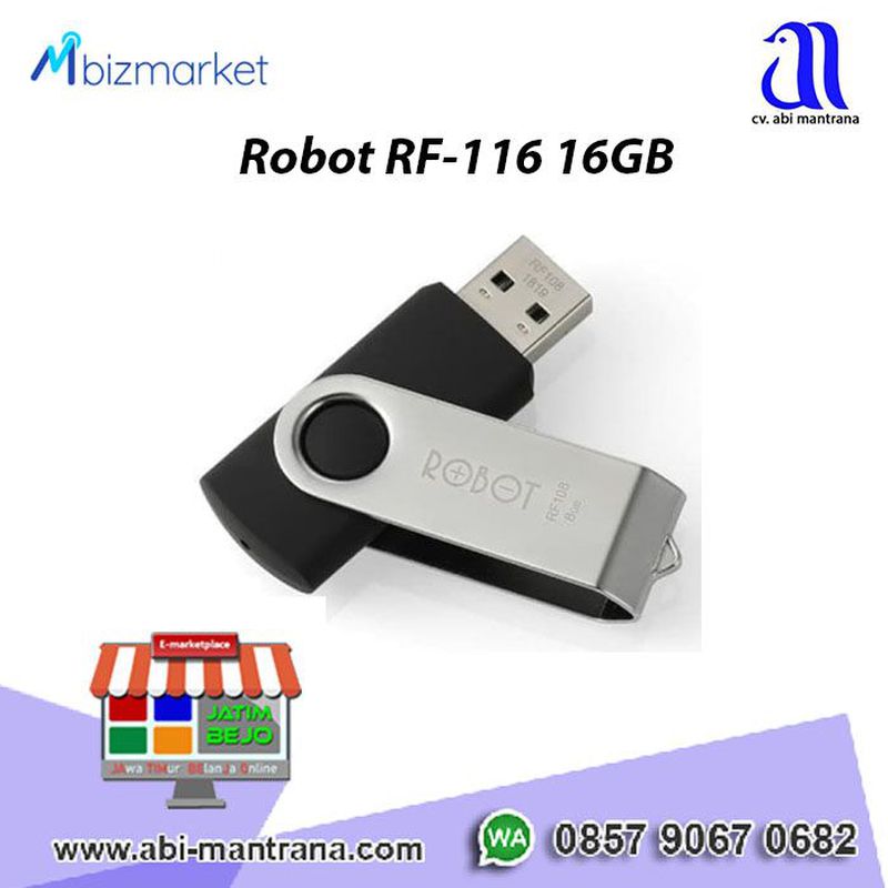 Flashdisk Robot RF-116 16GB