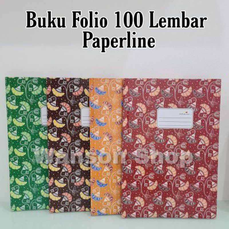 Buku folio 100 lembar